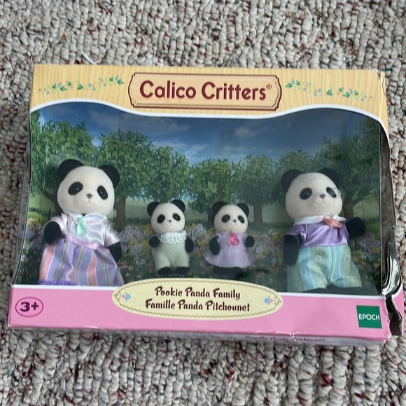 calico critters | Toys | Nib Pookie Panda Calico Critters Family | Poshmark